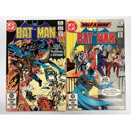 D C Comics: Batman 339 x 4, 340 x 2, 341 x 2, 342, 343, 344 x 2, 345 x ...