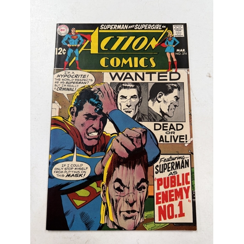 DC Comics: Action Comics #362, 366, 367, 369, 370, 371, 372, 373, 374 ...
