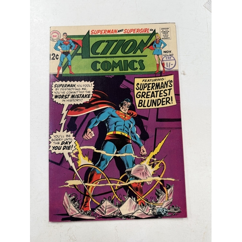 DC Comics: Action Comics #362, 366, 367, 369, 370, 371, 372, 373, 374 ...