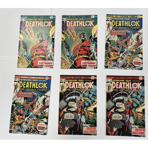 Marvel Comics: 'Astonishing Tales Featuring Death Lock' # 25(3), 26(3 ...