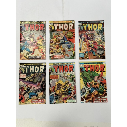 Marvel Comics - The Mighty Thor #227, 228, 229, 232, 236, 237, 238, 242 ...