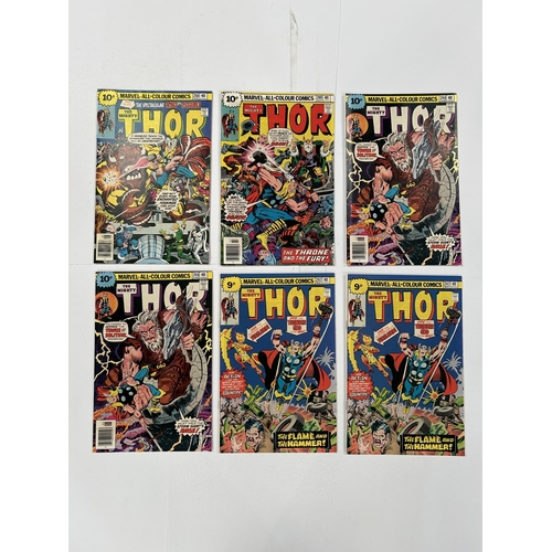 Marvel Comics - The Mighty Thor #227, 228, 229, 232, 236, 237, 238, 242 ...