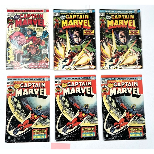 Marvel Comics - Captain Marvel #35, 36(2), 37(4), 38(5), 39(4), 40, 41 ...