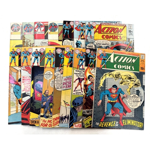 DC Comics: Action Comics #378, 379, 381, 384, 385, 386, 387, 388, 389 ...