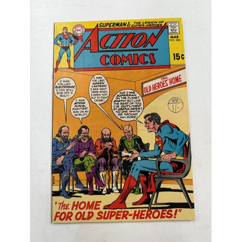 DC Comics: Action Comics #378, 379, 381, 384, 385, 386, 387, 388, 389 ...