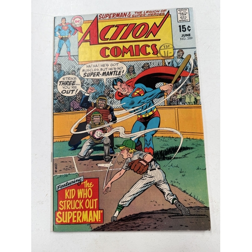 DC Comics: Action Comics #378, 379, 381, 384, 385, 386, 387, 388, 389 ...