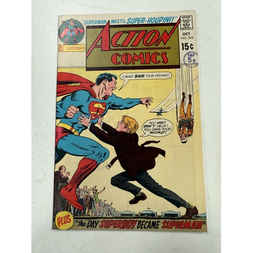 DC Comics: Action Comics #378, 379, 381, 384, 385, 386, 387, 388, 389 ...