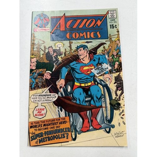 DC Comics: Action Comics #378, 379, 381, 384, 385, 386, 387, 388, 389 ...