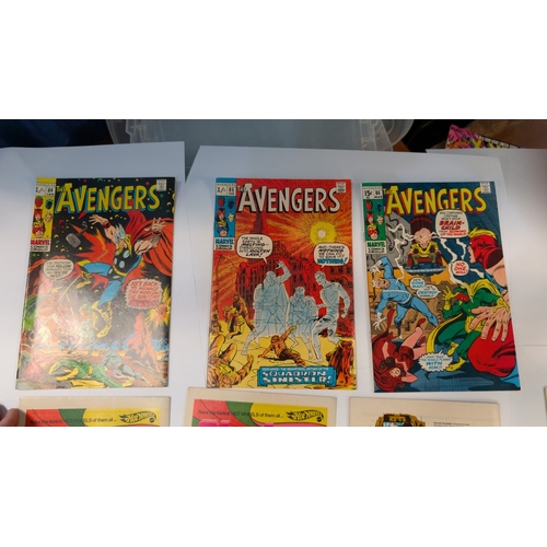 Marvel Comics: The Avengers # 81 x 3, 82, 83 x 2, 84, 85, 86, 87