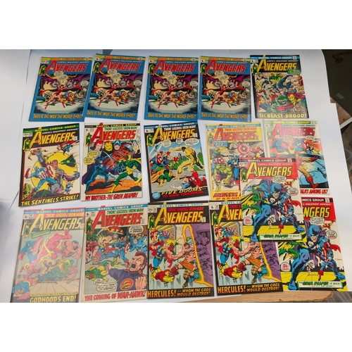 Marvel Comics: The Avengers # 97, 98, 99 x 2, 100, 101, 102, 103, 104 x ...