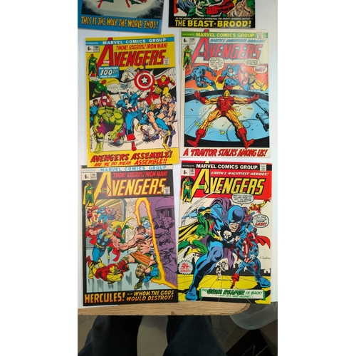 Marvel Comics: The Avengers # 97, 98, 99 x 2, 100, 101, 102, 103, 104 x ...