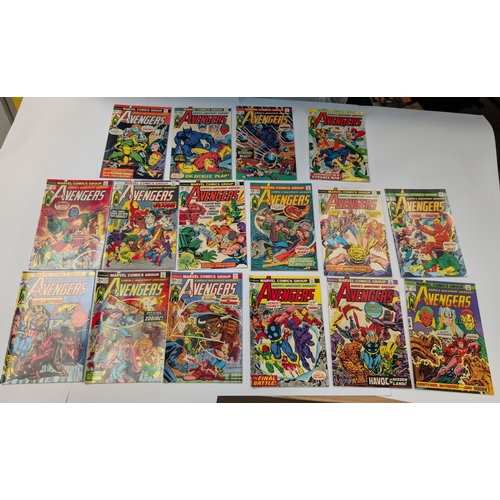 Marvel Comics: The Avengers #119, 120, 121, 122, 127, 128, 129, 131 ...