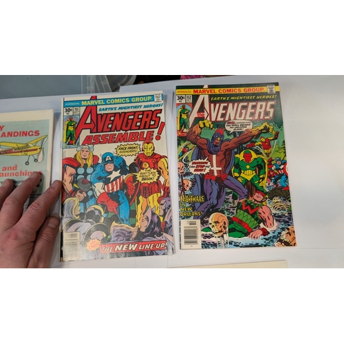 Marvel Comics: The Avengers # 139, 140, 141 x 2, 142, 143, 144, 145 ...