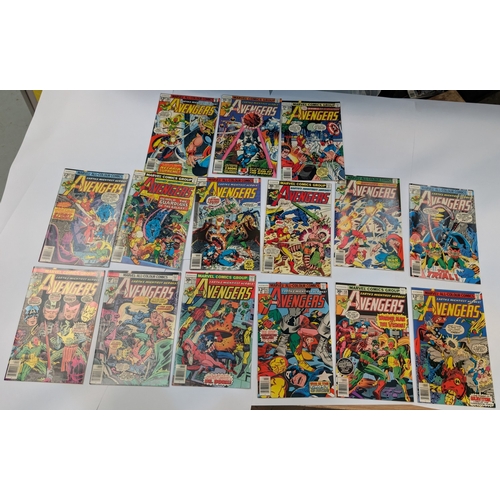 Marvel Comics: The Avengers #154, 155, 156, 157, 158, 159. 160,162, 163 ...