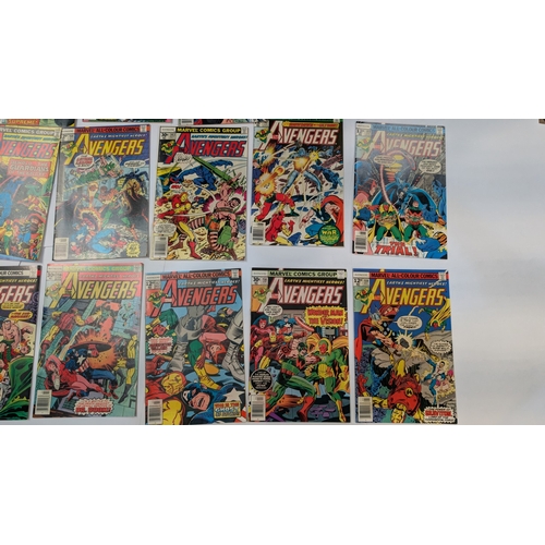 Marvel Comics: The Avengers #154, 155, 156, 157, 158, 159. 160,162, 163 ...
