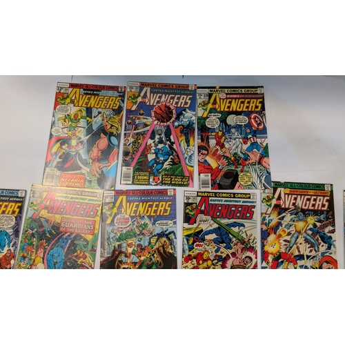 Marvel Comics: The Avengers #154, 155, 156, 157, 158, 159. 160,162, 163 ...