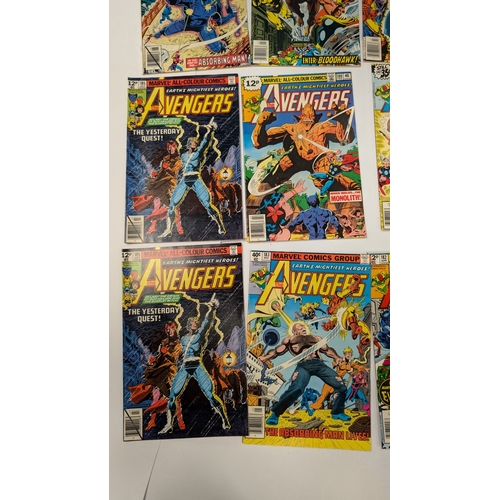 Marvel Comics: The Avengers # 171, 172, 173, 175, 176x 2,179, 180, 181 ...
