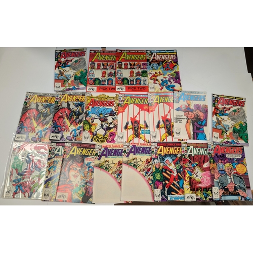 Marvel Comics: The Avengers # 220, 221 x 2, 222 x 2, 223, 224 x 2, 225 ...
