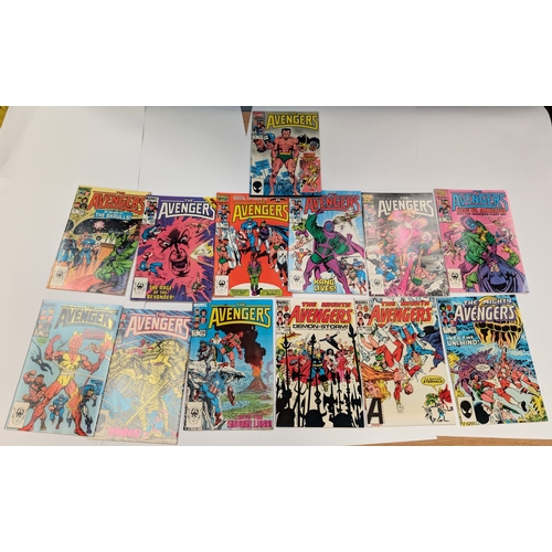 Marvel Comics: The Avengers # 247, 248, 249, 256, 257, 258, 59, 265 ...