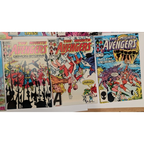 Marvel Comics: The Avengers # 247, 248, 249, 256, 257, 258, 59, 265 ...