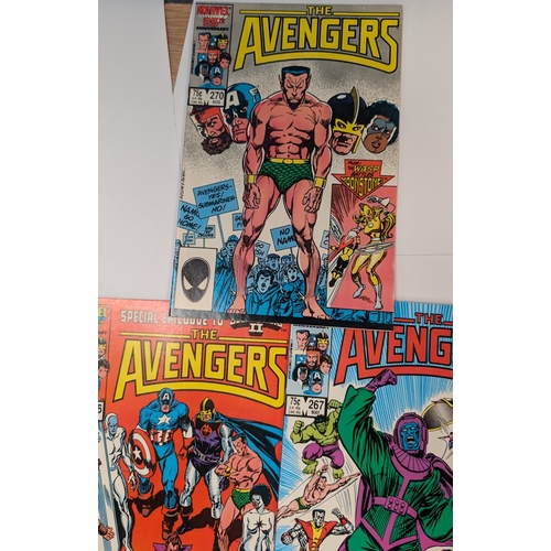Marvel Comics: The Avengers # 247, 248, 249, 256, 257, 258, 59, 265 ...