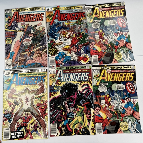Marvel Comics: 'The Avengers' 72, 101, 153, 154, 155 (2), 160, 162, 163 ...
