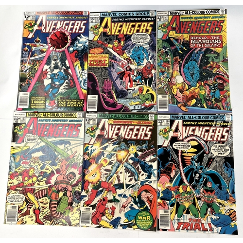 Marvel Comics: 'The Avengers' 72, 101, 153, 154, 155 (2), 160, 162, 163 ...