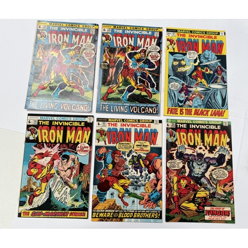 Marvel Comics: 'The Invincible Iron Man' 52 (2), 53, 54, 55, 56, 57, 58 ...