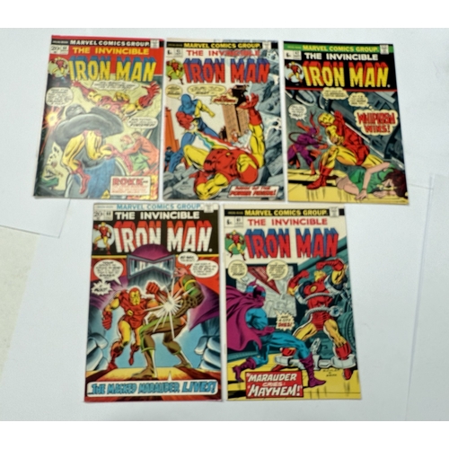 Marvel Comics: 'The Invincible Iron Man' 52 (2), 53, 54, 55, 56, 57, 58 ...