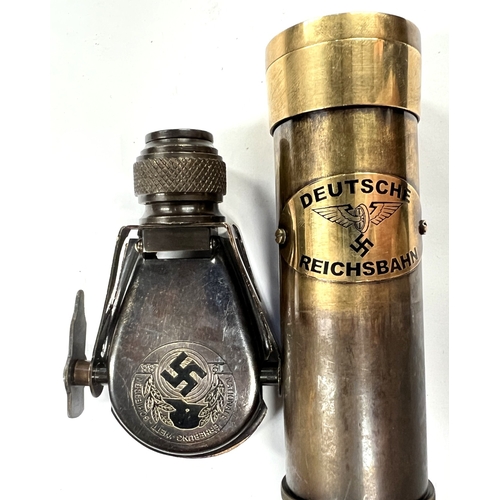 2 German reproduction telescopes.