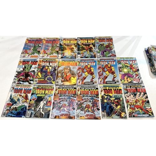 Marvel Comics: The Invincible Iron Man #76, 81, 102, 123 x 2, 124, 125 ...