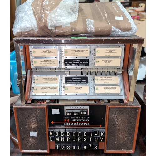 S Seeburg Jukebox wall box, SCH3 wall hanging vintage jukebox.