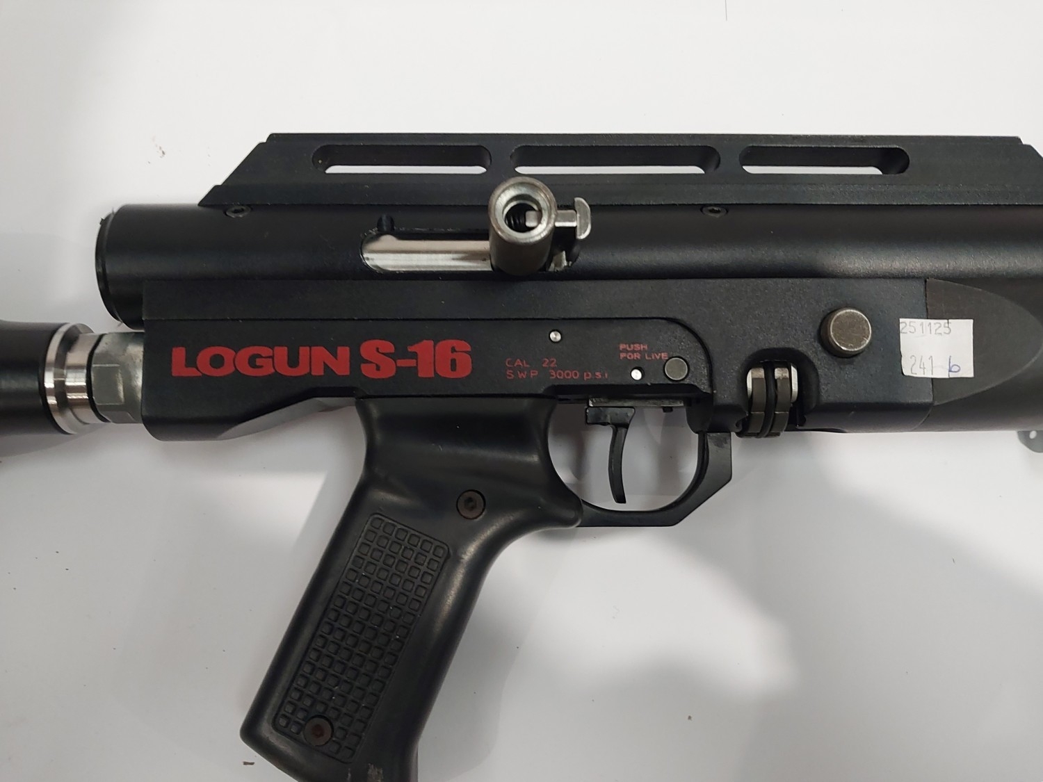 Logun S16 PCP .22 calibre air rifle