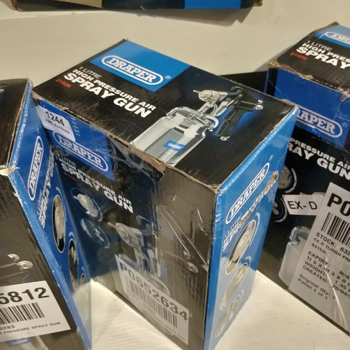 New Draper High Pressure Air Spray Gun - 1 Litre