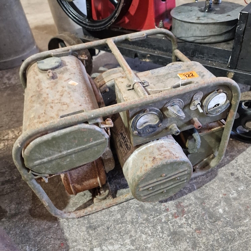 WWII U.S Army Generator