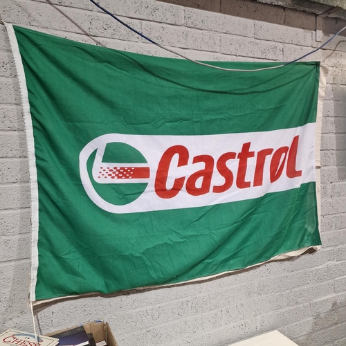 Vintage Castrol Flag