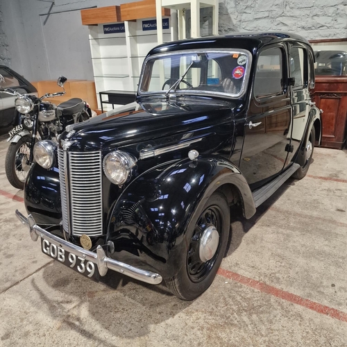 A Superb 1946 Austin 8 Reg GOB 939 With Tax Book