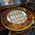 Round Poker Work Mirror