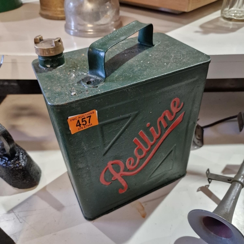 Redline 2 Gallon Can With Lid