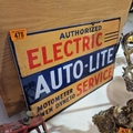 Electric Auto-Lite Sign
