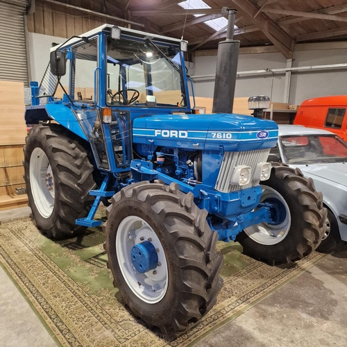 1984 Ford 7610, No Tax Book - Been In Storage For 3 Years, New Clutch, Gearbox Restored, Running Wel