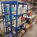 Blue Shelving Unit