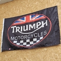 Triumph Motorcycle Flag