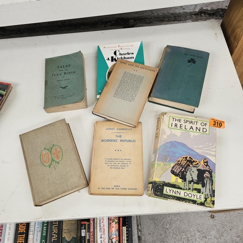A Lot Of Old Irish Books To Include 'The Spirit Of Ireland' James ...