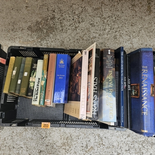 A Crate Lot Of Assorted Irish Books