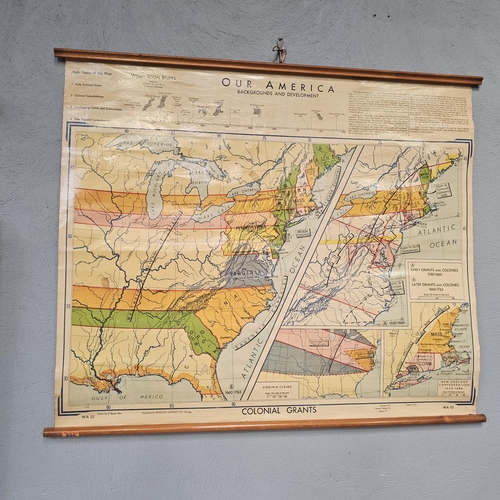 Old Map Of America