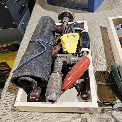 Tray Of Assorted Joiners Tools