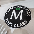 White Star First Class Sign