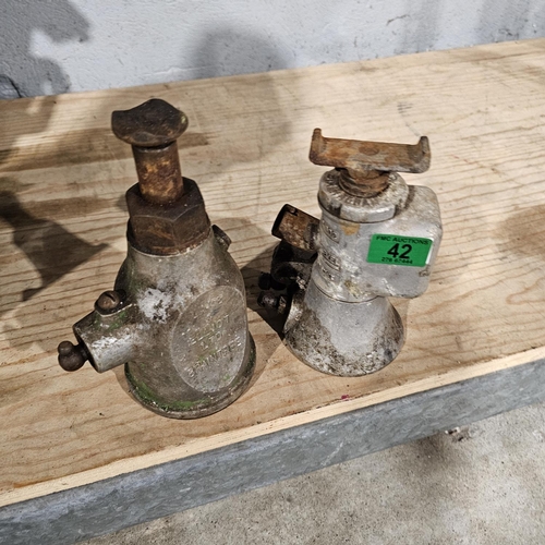 Pair Of Old Vintage Jacks