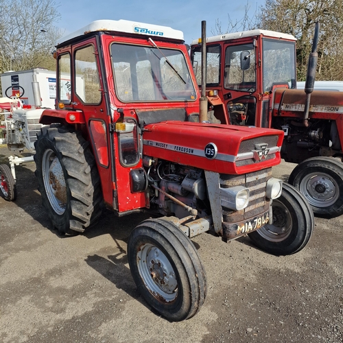 1975 MF 135 - Straight Axle, REG MIA 7846, No Tax Book, Long PTO Shaft ...